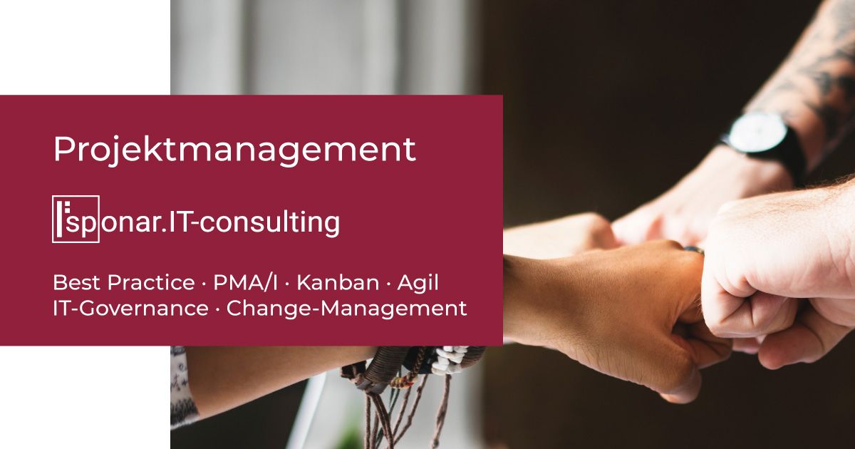 🔴 IT Projektmanagement ≡ sponar.IT-consulting Wien